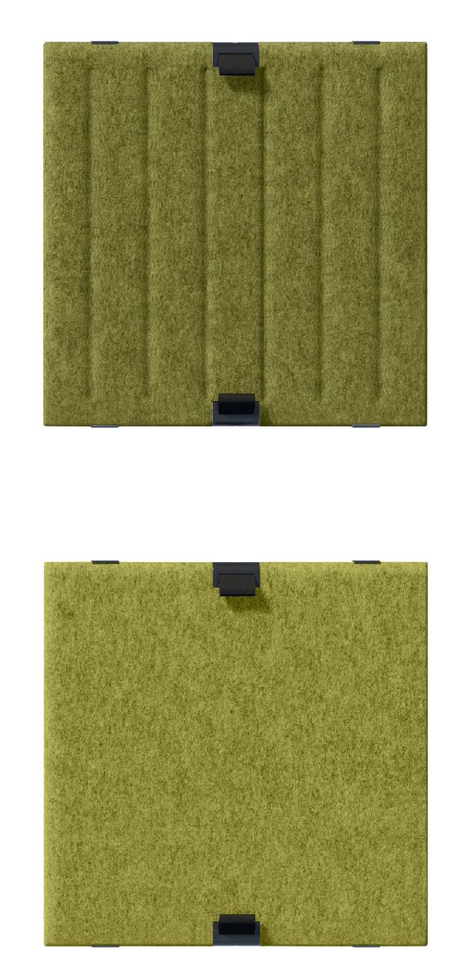 USM Haller Soft Panel Duo 350 Vertikal | Grün | USM HALLER PANEL 350 ...