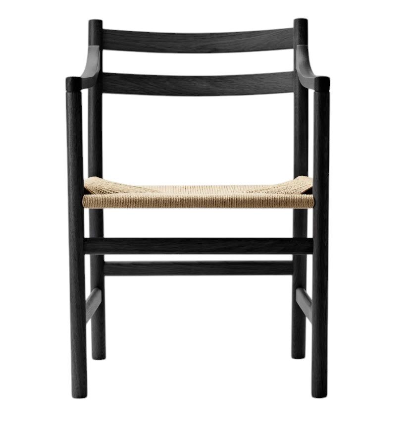 CH46 Armchair Armlehnenstuhl Carl Hansen & Søn | Eiche schwarz ...