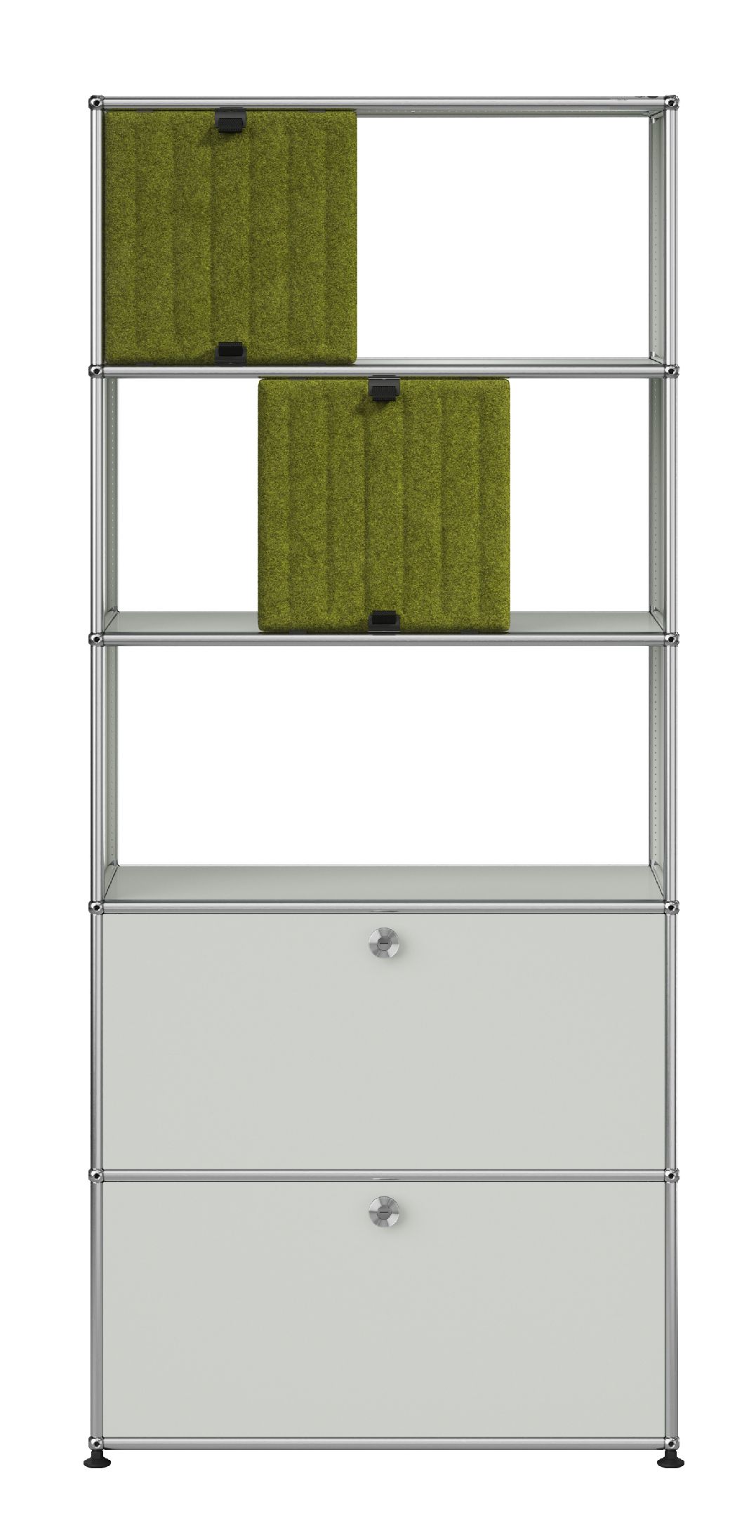 USM Haller Soft Panel Duo 350 Vertikal | Grün | USM HALLER PANEL 350 ...