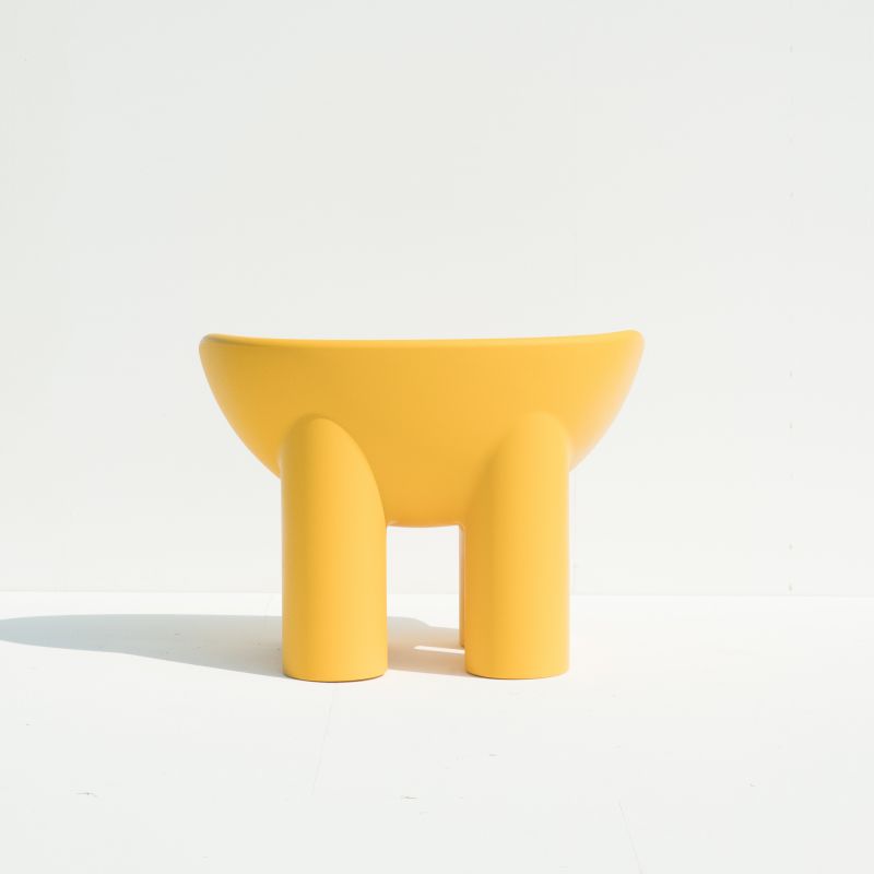 Roly Poly Sessel Outdoor Driade Ochre | Ochre RAL 1032 | DRIADE ...