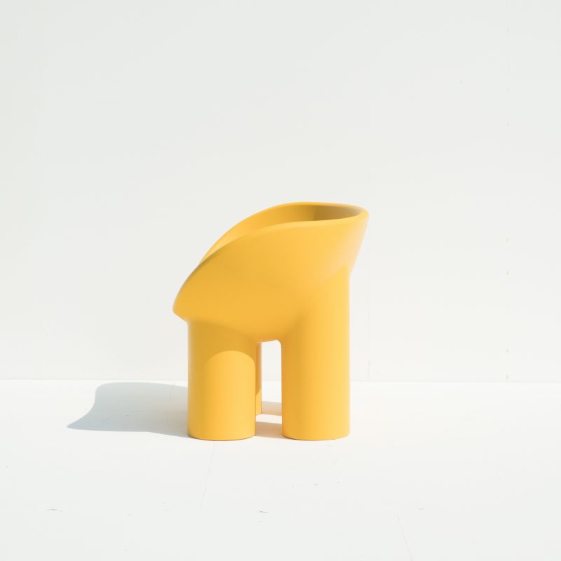 Roly Poly Sessel Outdoor Driade Ochre | Ochre RAL 1032 | DRIADE ...