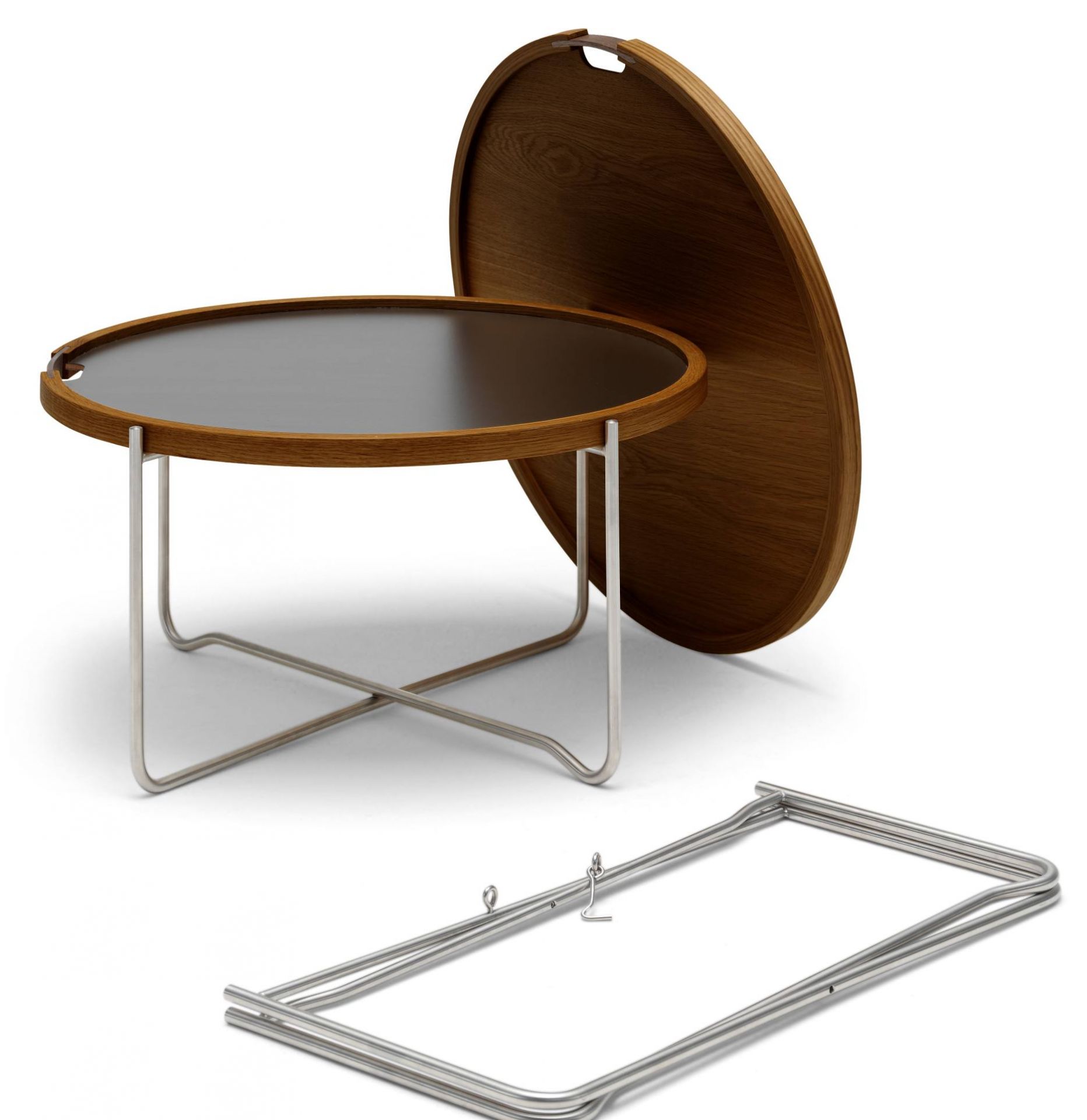 CH417 Tray Table Tisch Carl Hansen & Søn Platte Nussbaum /Umrandung ...